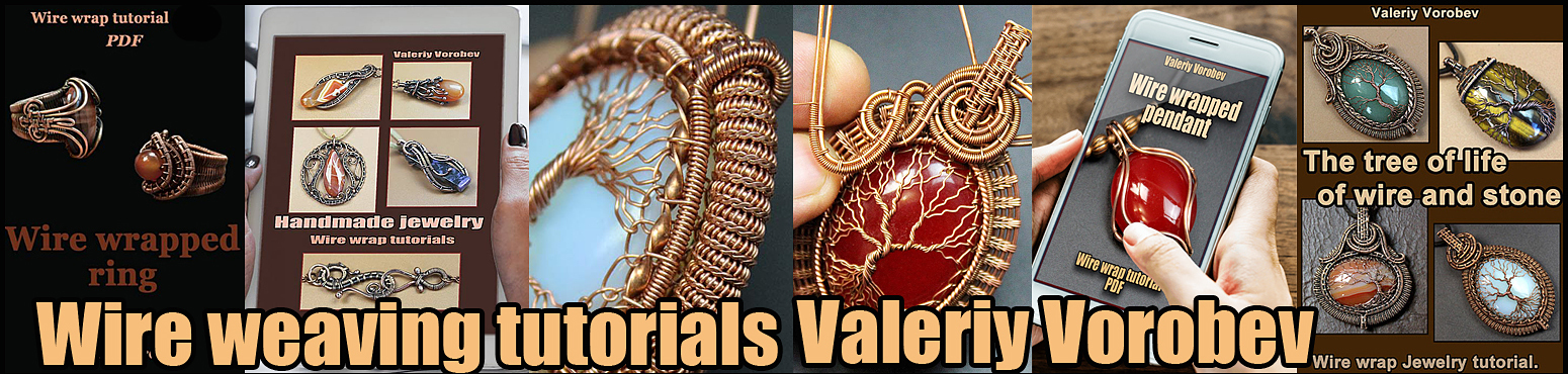 Valeriy Vorobev - Wire jewelry - Lava.top